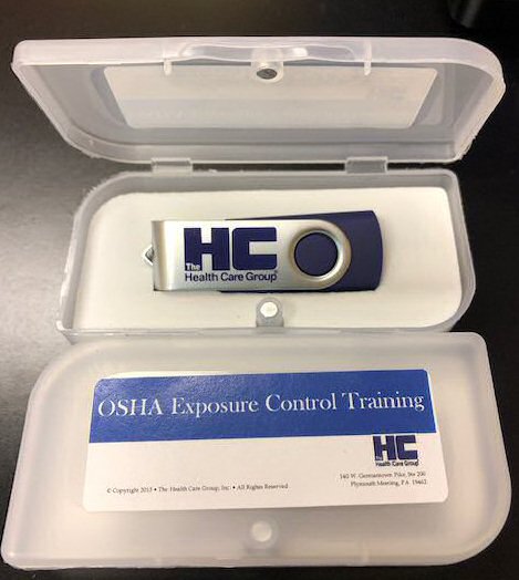 OSHA Exposure Control Training (USB Flash Drive with MP4 Video)